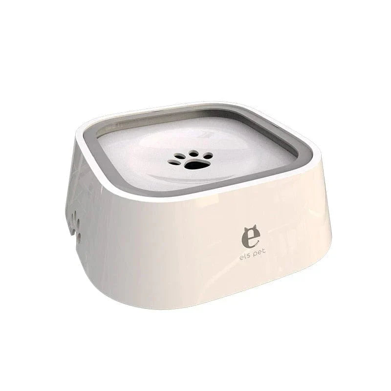 Dog Drinking Water Bowl with Floating Design - Non-Wetting, Non-Skid ...